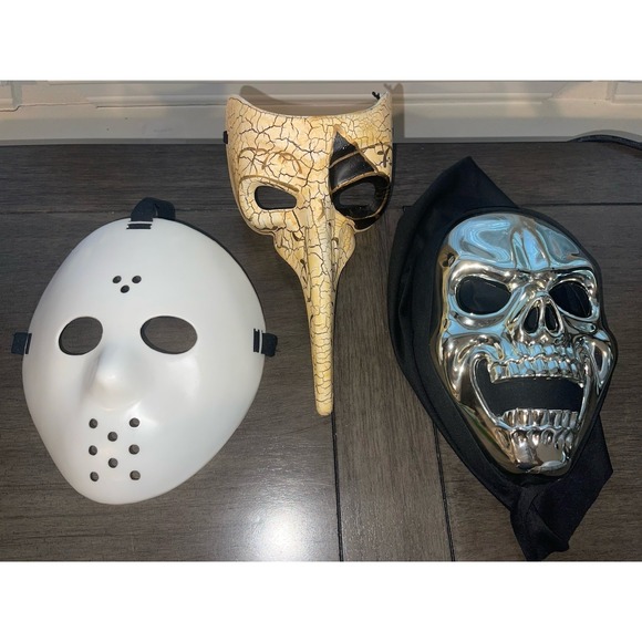 The Unbranded Brand | Holiday | Halloween Masks Bundle Of 3 Venetian ...